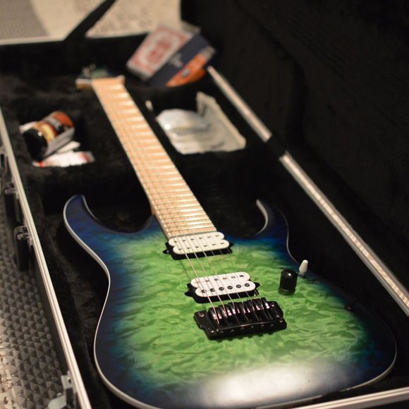 lbanez | Other | Ibanez Iron Label Rgaix6 Guitar With Case | Poshmark